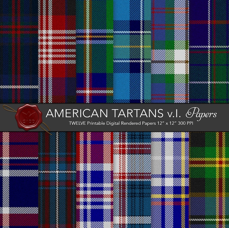 American Tartans / National, Eagle, Heritage, and St Andrews ...