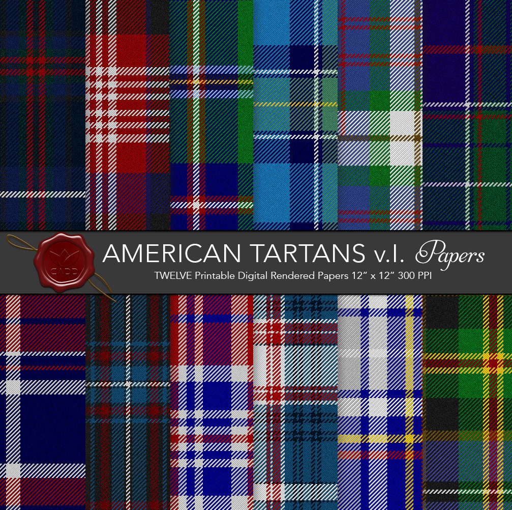 American Tartans / National, Eagle, Heritage, and St Andrews ...