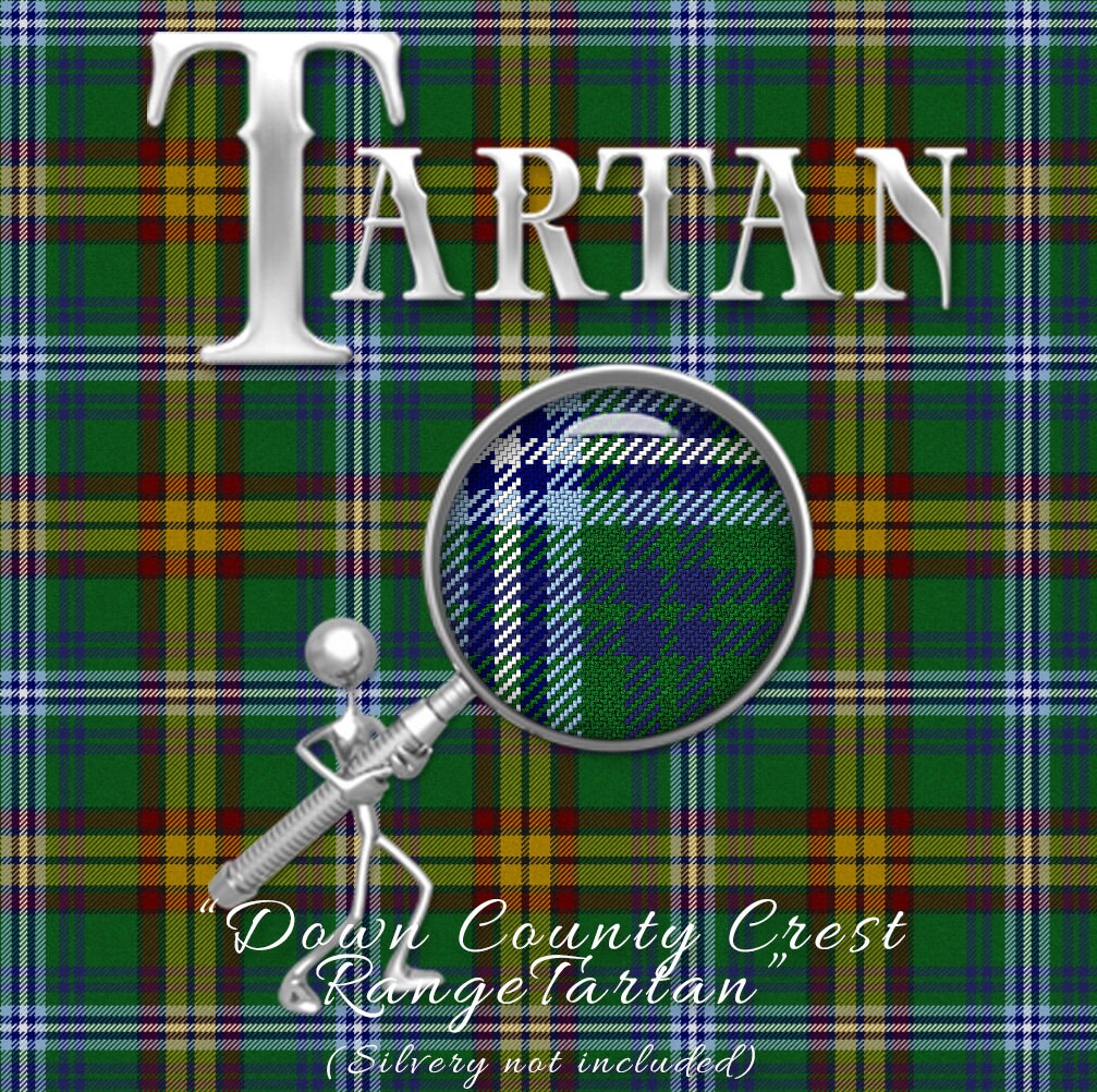 Digital Paper Tartan Plaid/county & Crest Range Irish Tartans/donegal ...