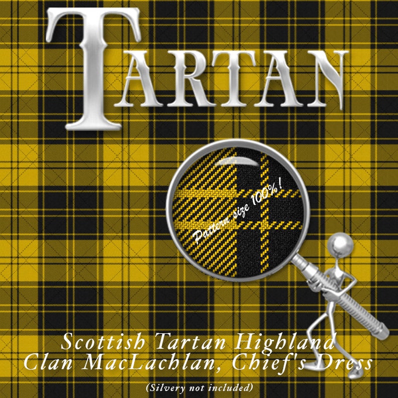 Digital Printable Scottish Tartan Plaid: Highland Clan Maclachlan ...