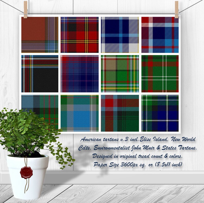 American Tartans / US Tartan, New World Celts, John Muir, Ellis Island ...