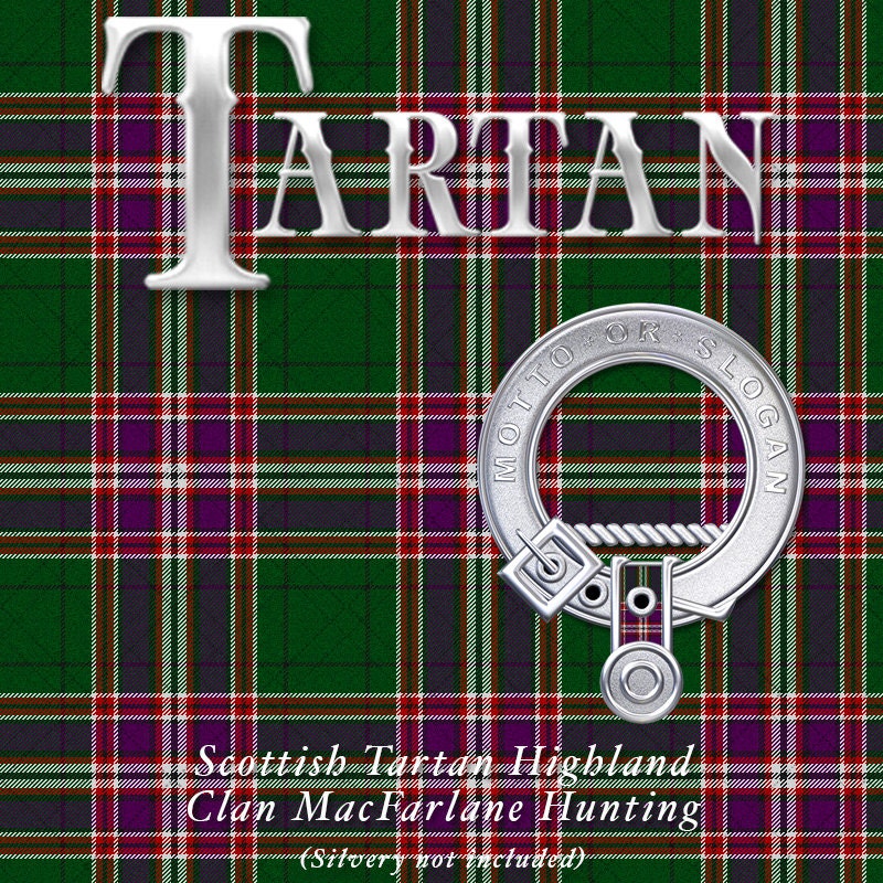 Digital Printable Scottish Tartan Plaid: Highland Clan Macfarlane Dress ...