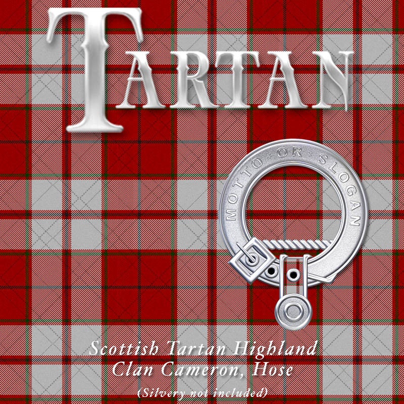 Digital Printable Scottish Tartan Plaid: Highland Clan Cameron of ...