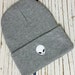 ALIEN Embroidered Beanie Alien Cuffed Beanie Embroidered - Etsy