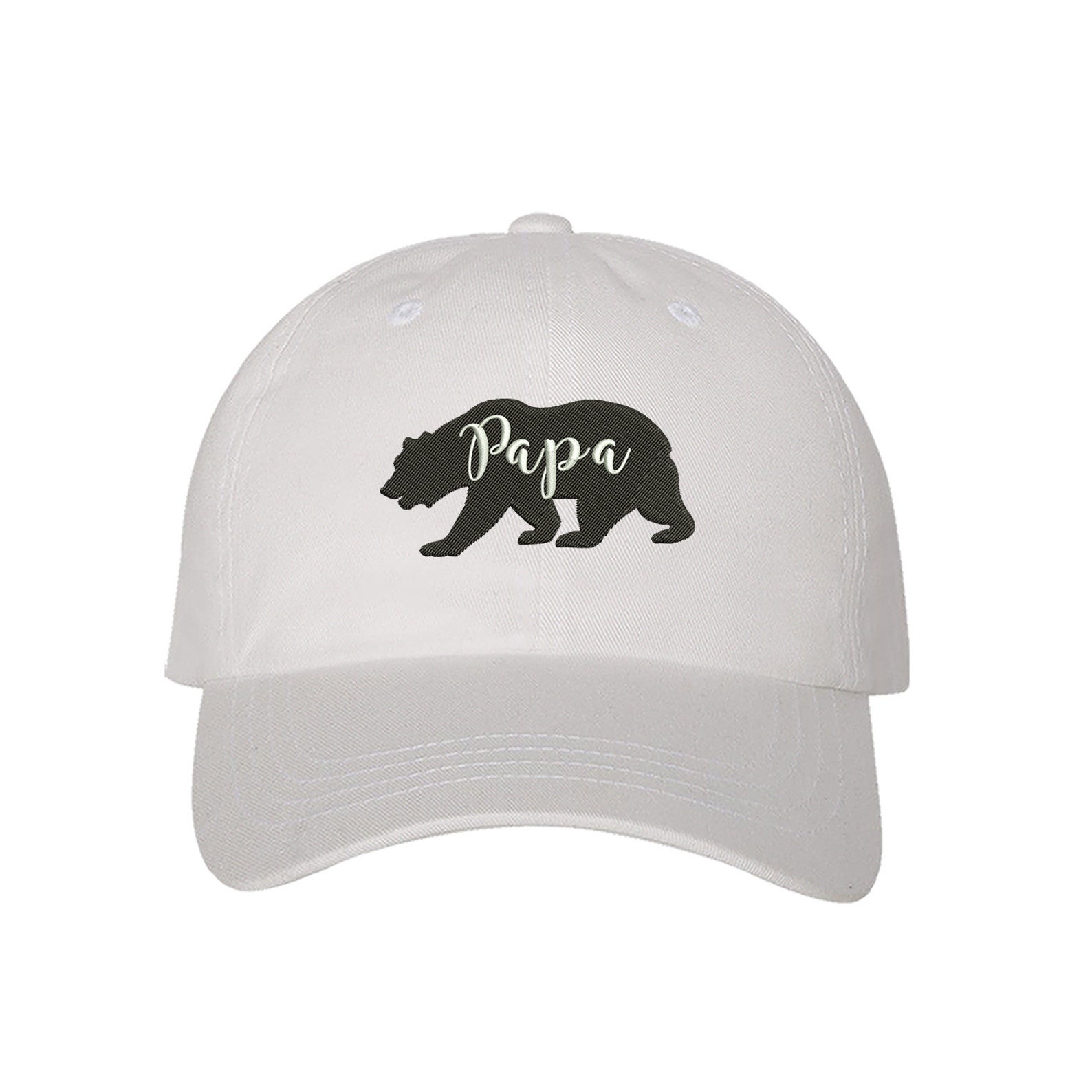 Papa Bear Baseball Cap, Fathers Day Hat, Gift for Dads, Papa Hat, Bear ...