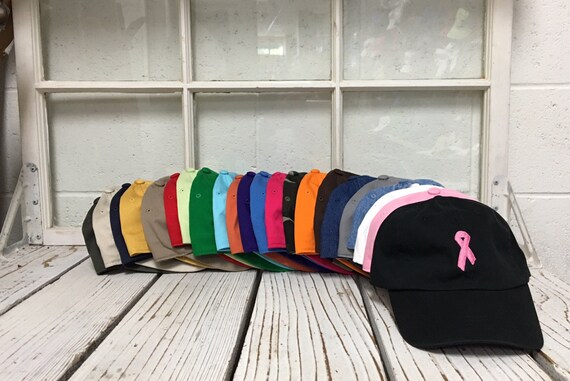 BREAST CANCER RIBBON Dad Hat Malignancies Disease | Etsy