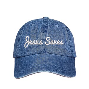 Jesus Saves Baseball Cap Christian Hats Bible Verse Hats Faith Baseball ...