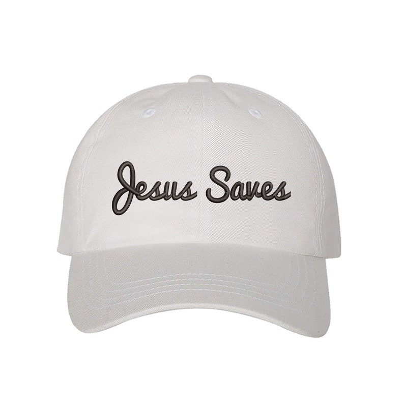 Jesus Saves Baseball Cap Christian Hats Bible Verse Hats Faith Baseball ...