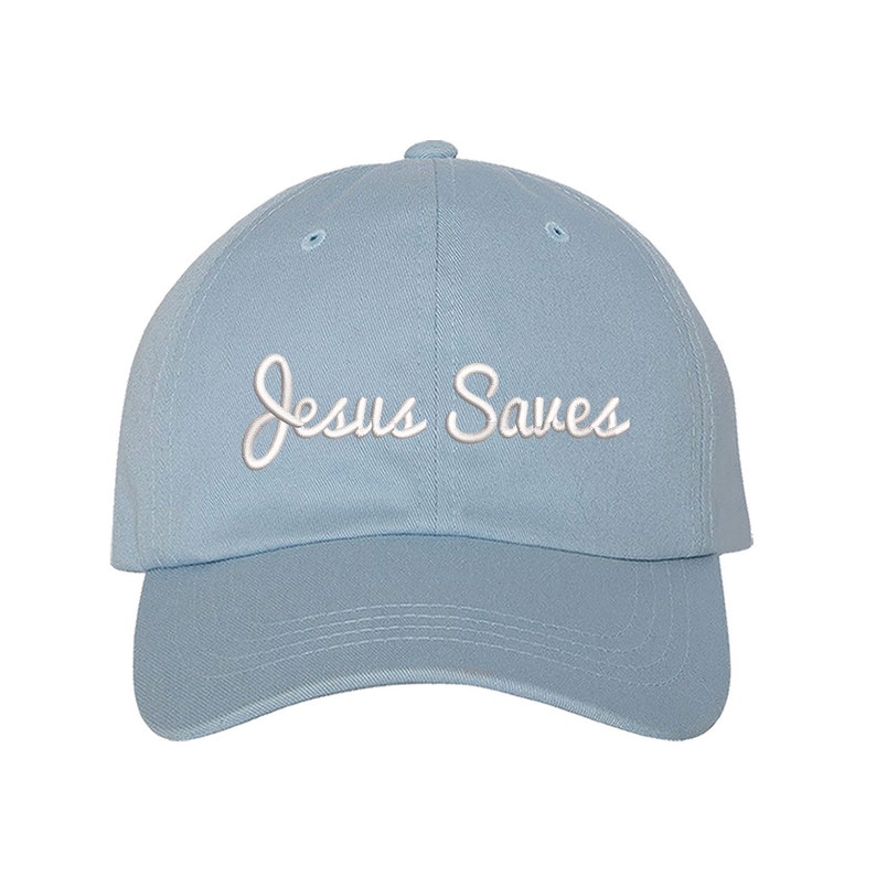 Jesus Saves Baseball Cap Christian Hats Bible Verse Hats Faith Baseball ...