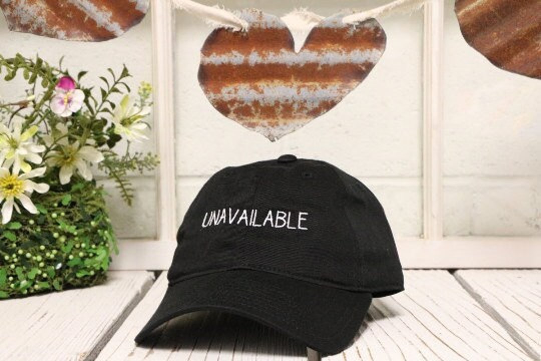 Embroidered UNAVAILABLE Baseball Hat, Funny Dad Hats, Women's Hats, Men ...