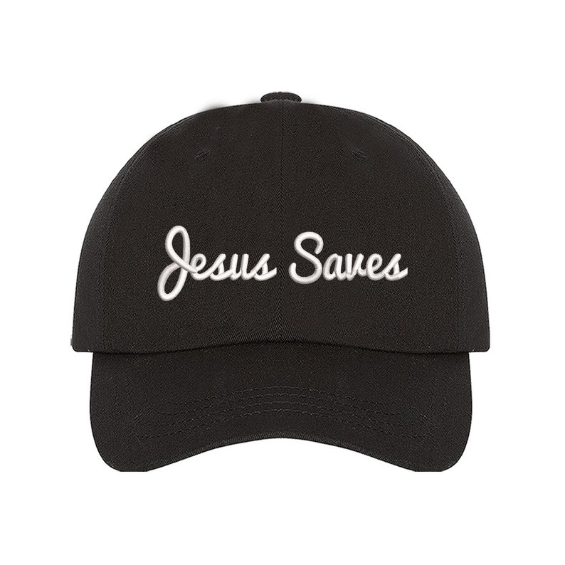 Jesus Saves Baseball Cap Christian Hats Bible Verse Hats Faith Baseball ...