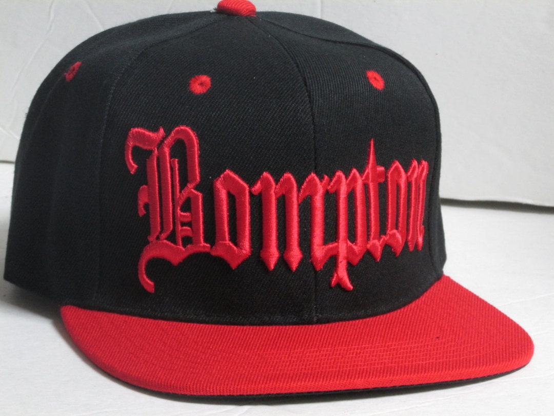 Bompton | 3D Embroidered | Running Hat | Sun Hat | Beach Hat | Black ...