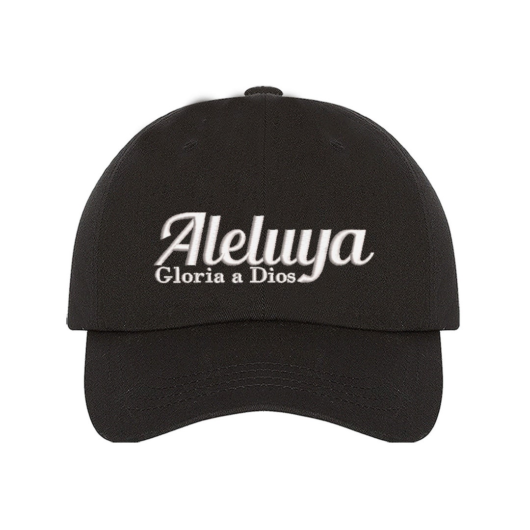 Aleluya Baseball Cap Gloria a Dios Hat Gloria Aleluya Gorra Spanish ...