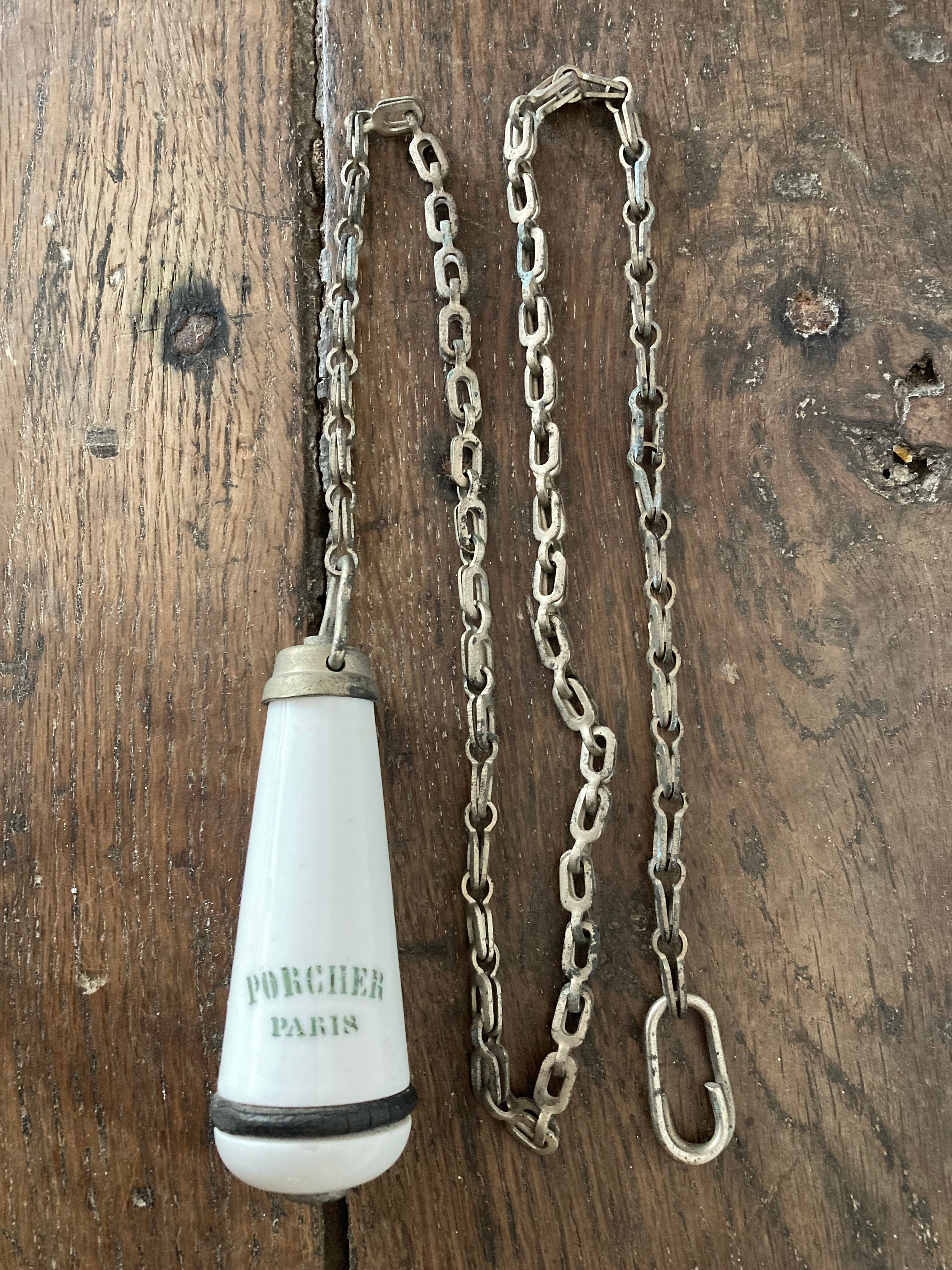 Antique Porcelain Enamelled Toilet Pull & Chain - Etsy UK