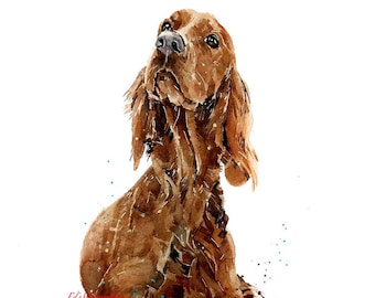 Cavoodle/ Cavapoo. Print Watercolour.cavapoo Art,cavapoo Print,cavapoo ...