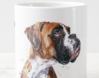 Boxer Dog Facts Boxer Mug Boxer Gift Boxer Coffee Mug - Etsy