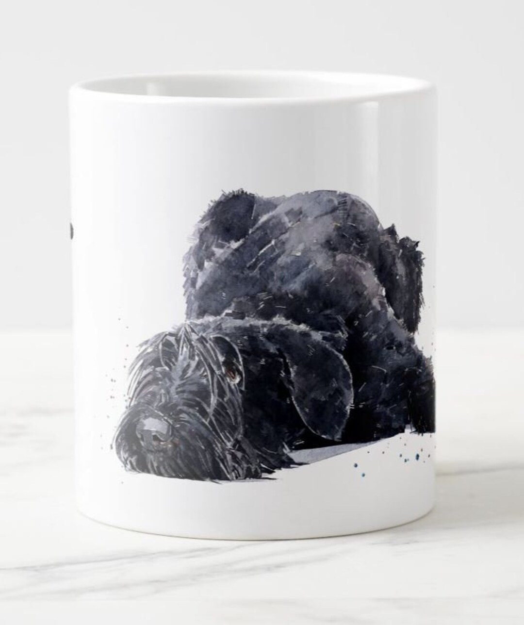 Today Was a Good Day Large Giant Schnauzer Ceramic Mug 15 Oz- Schnauzer ...