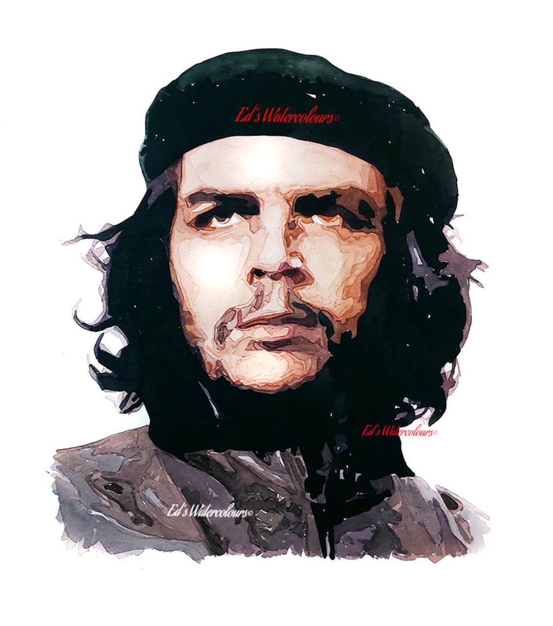 Che Guevara - Original Watercolour 50*40cm (20*16 Inches)che Guevara ...