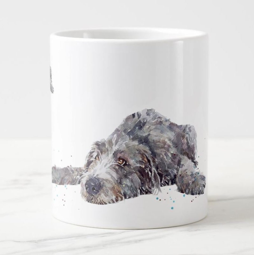 Irish Wolfhound Ceramic 15/20 Oz Mug , 17oz Large Latte Mug -irish ...