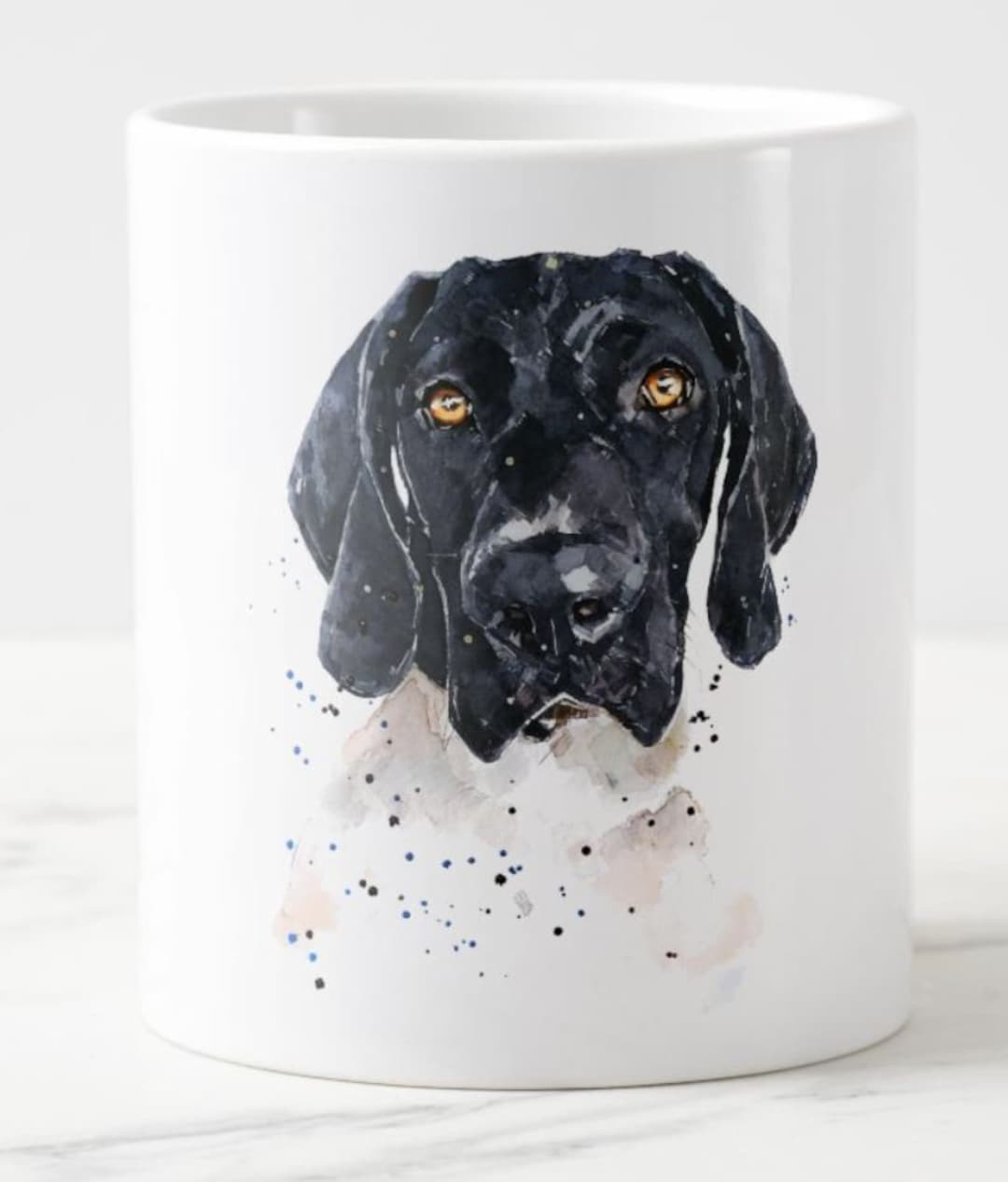 Large German Shorthaired Pointer Ceramic Mug 15 Oz- German Shorthaired ...