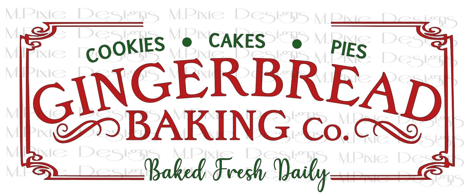 Gingerbread Baking Sign Svg, Christmas Baking,wood Christmas Sign,svg ...