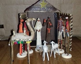 Maasai Nativity Set - Etsy