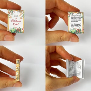 18 Printable Miniature Christmas Books With Pages | Text From Christmas ...