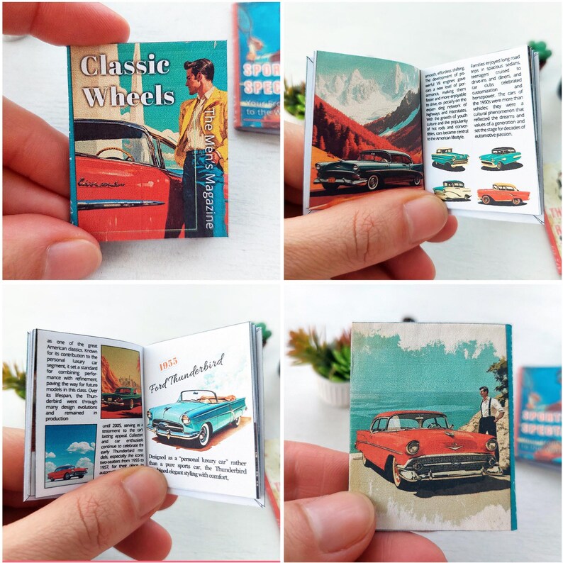 Printable Vintage Magazine Kit: Dollhouse Miniatures (PDF Download) - Etsy