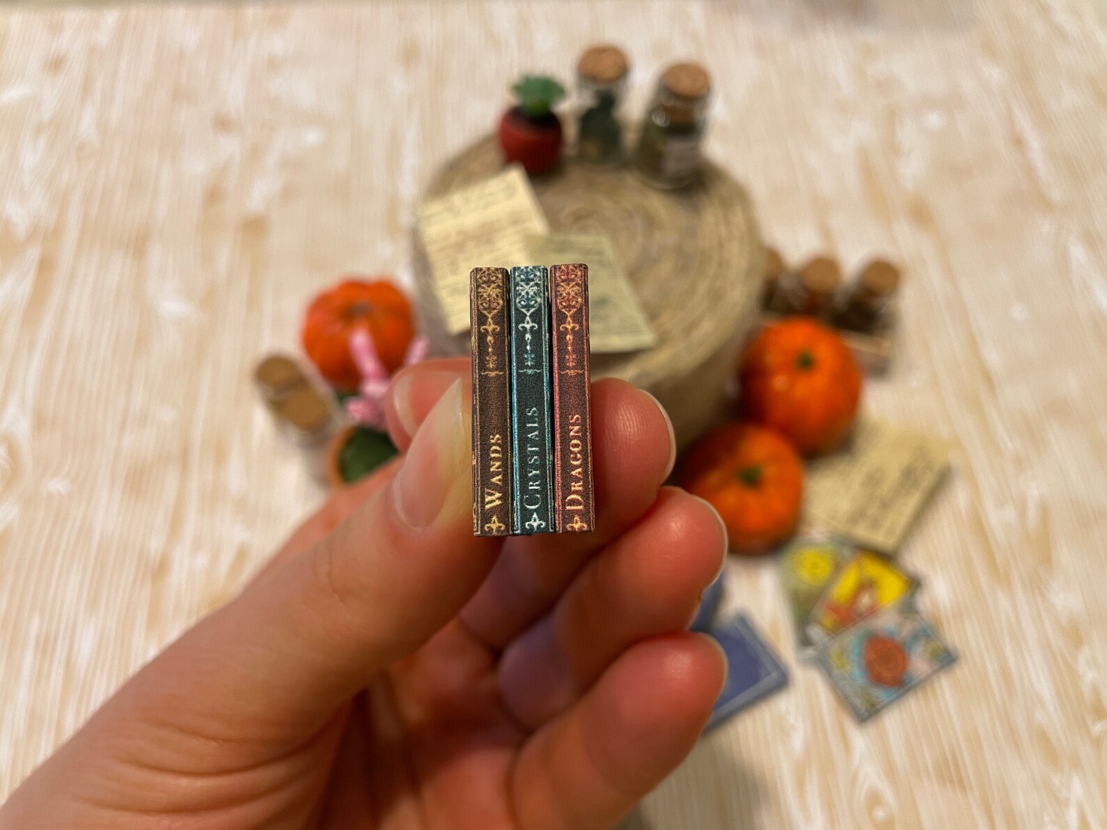 3 Printable Magical Books With Pages - Wands, Dragons and Crystals for ...