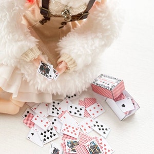 Printable Miniature Playing Cards | Miniature Card Deck | Casino ...