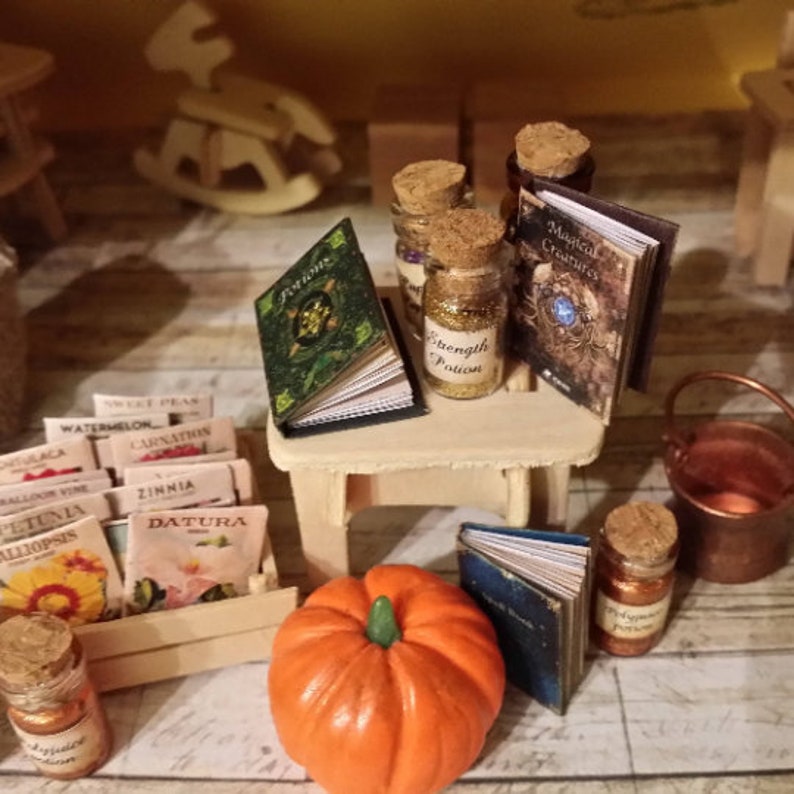 Printable Miniature Potion Labels | 115+ Labels | Dollhouse | Witch ...