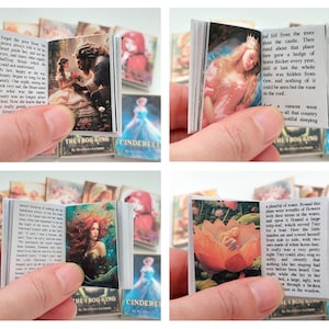 Miniature Fairy Tale Books: 10 Printable Dollhouse Classics (PDF) - Etsy