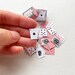 Printable Miniature Playing Cards Miniature Card Deck Casino Modern ...