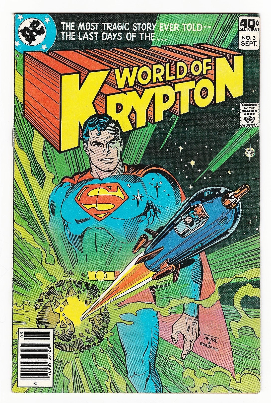 World of Krypton 1 2 3 1st Mini Series Set DC Comics Books - Etsy