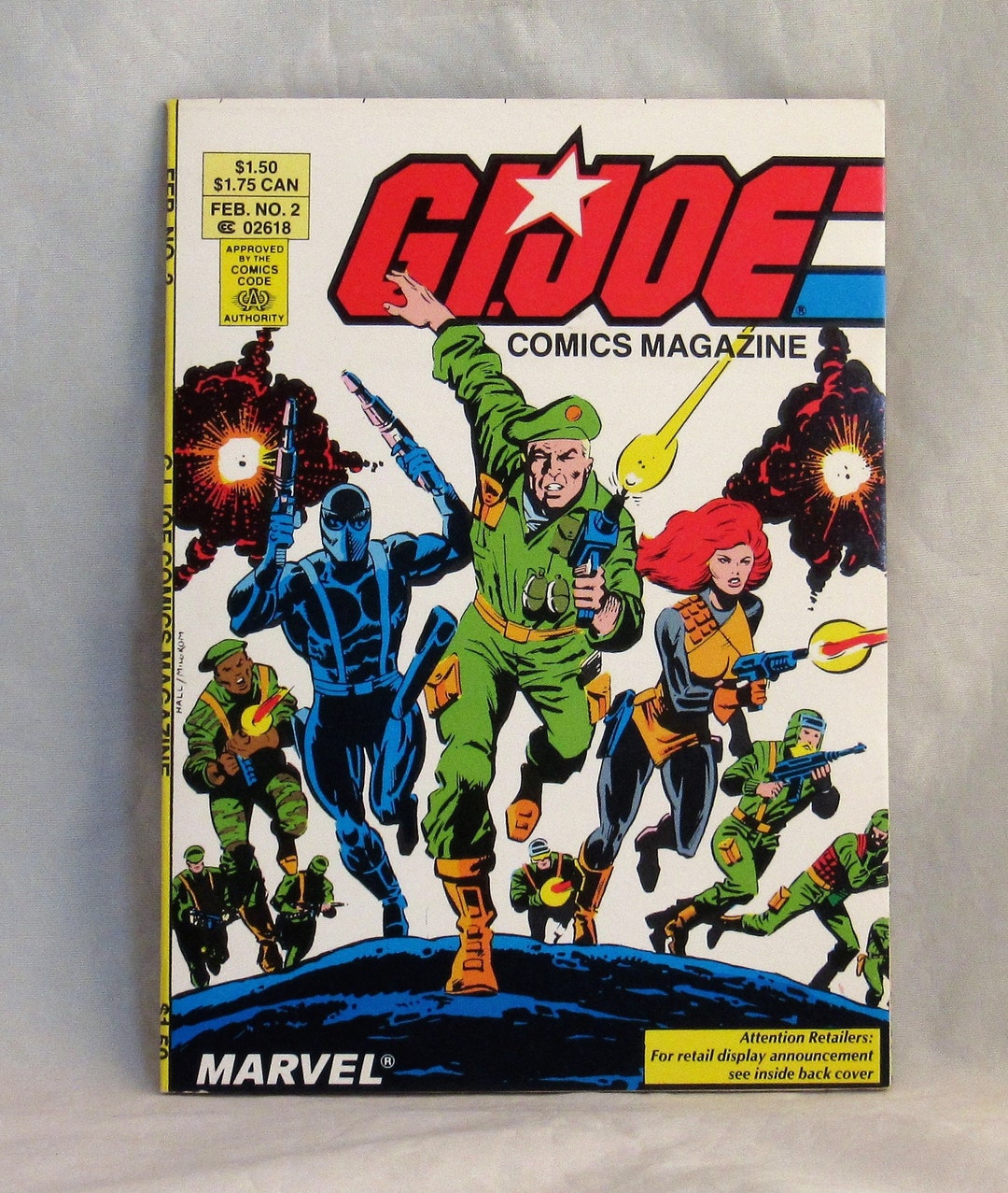 GI Joe Comics Magazine Digest 2 NM Larry Hama Herb Trimpe Al Migrom ...