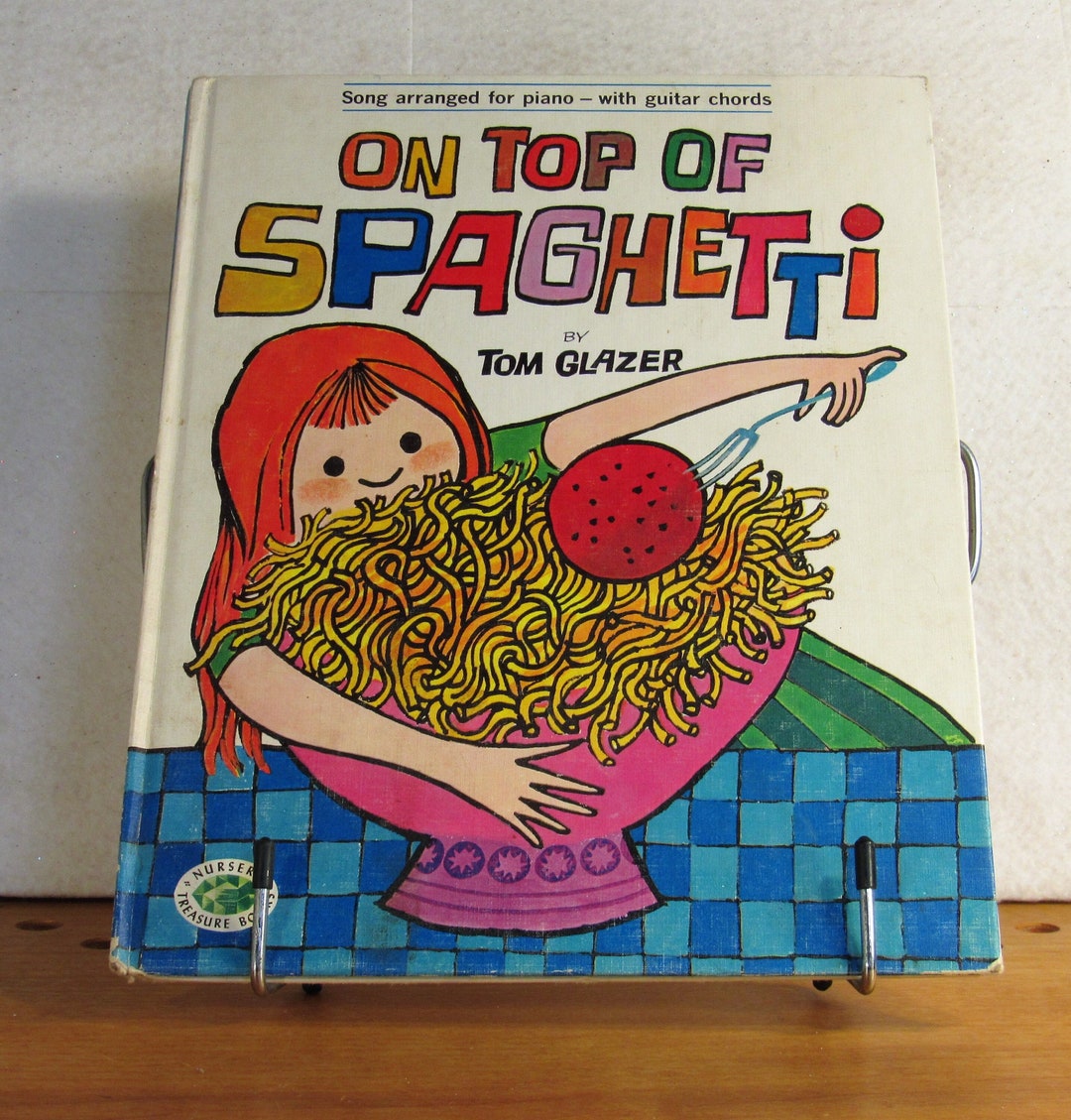Vintage Children's Book on Top of Spaghetti by Tom Glazer Pictures by ...