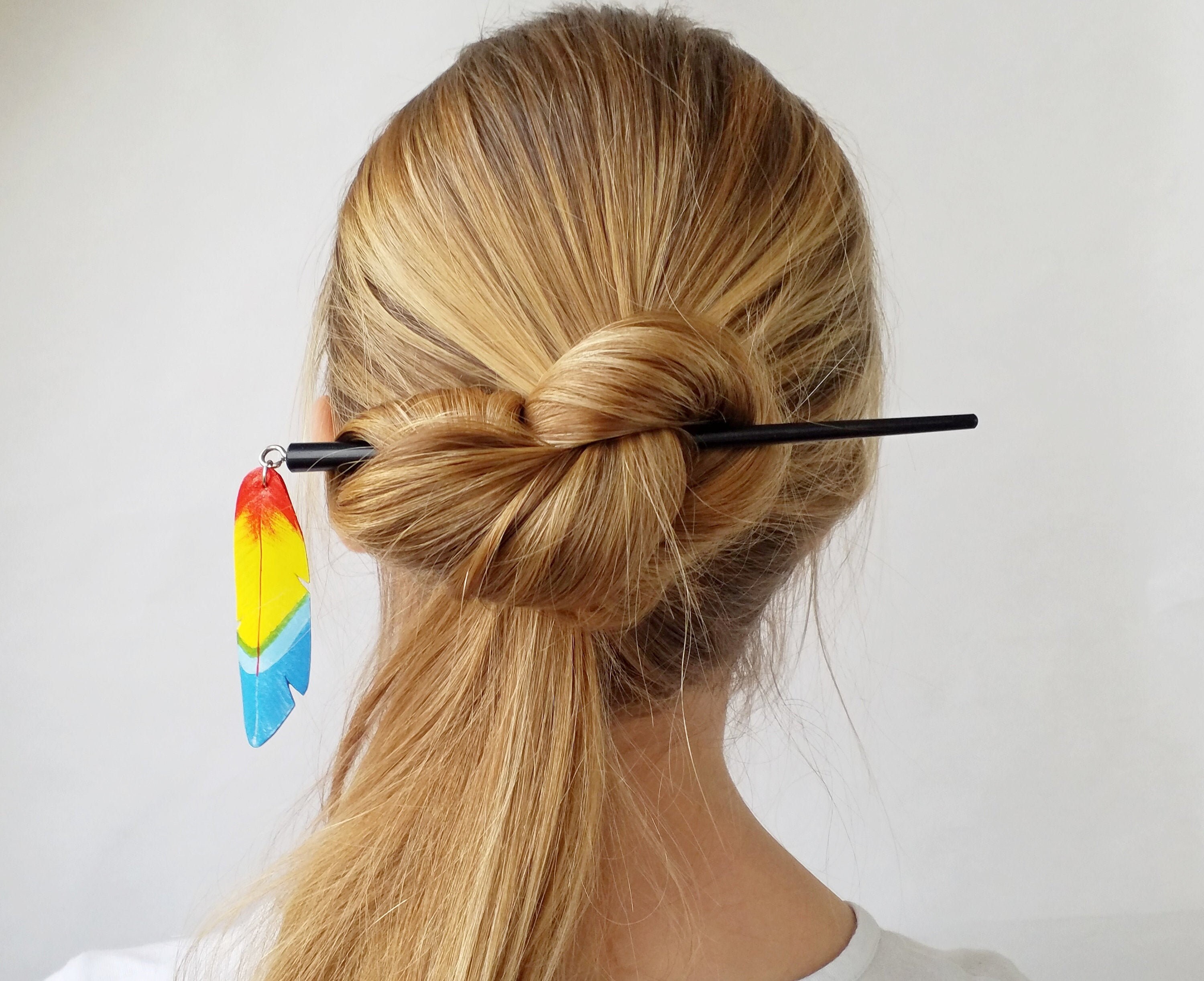 Pencil Bun Hair