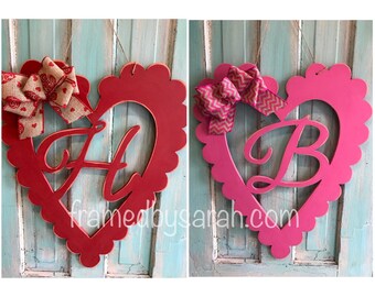 Heart door hanger | Etsy