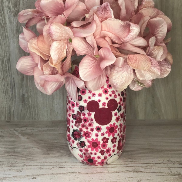 Mickey Mouse Floral Arrangement - Etsy