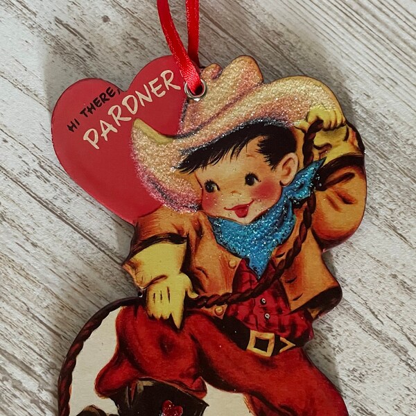 Cowboy Valentine - Etsy