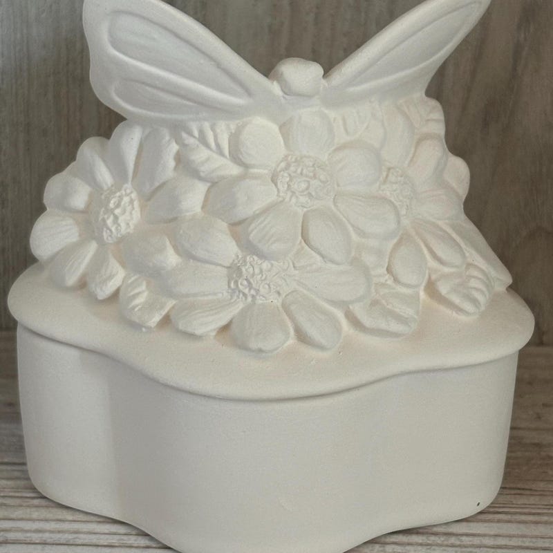 Ceramic Trinket Box - Etsy
