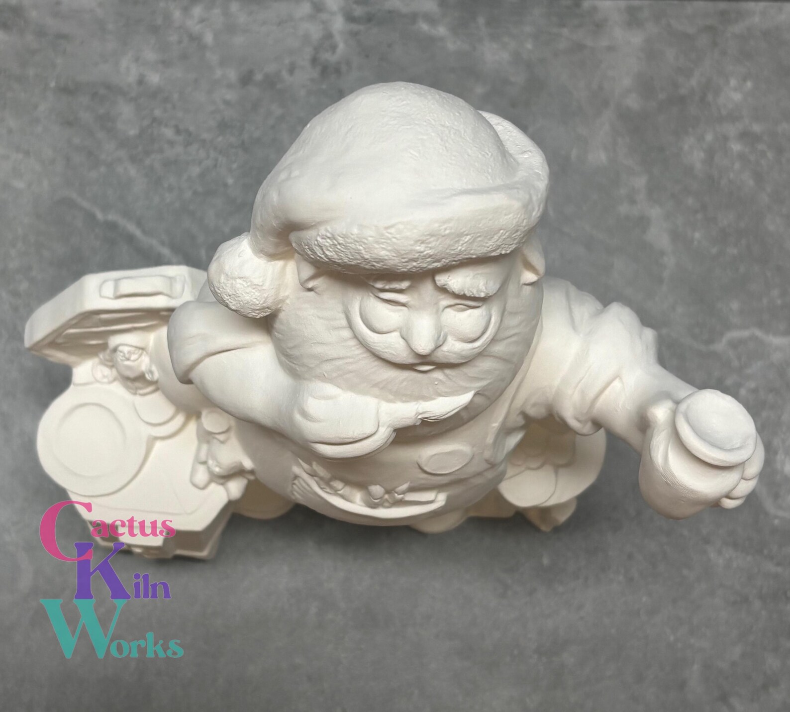 Ceramic Bisque Paint Your Own Gare Kiln Santa Claus Making Ceramics YOU ...