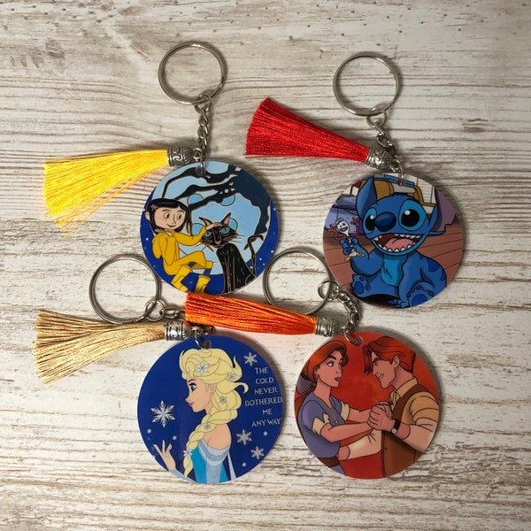 Coraline Keychain - Etsy