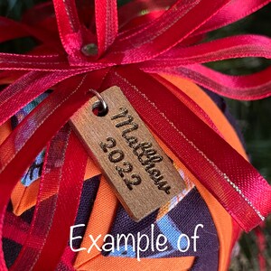 Fabric Quilted 3" Ball Ornament Inspired by Beef Ramen Noodles - Etsy