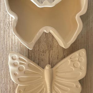 Ceramic Bisque Paint Your Own Butterfly Trinket Box YOU PAINT DIY ...