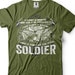 Soldier T-shirt Gift for Soldier US Soldier Tee Shirt Veteran's Day Tee ...