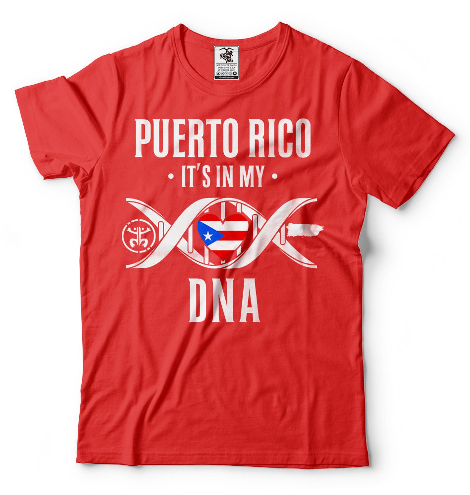 Puerto Rico T-shirt Puerto Rican Heritage Tee Shirt PR Tee - Etsy