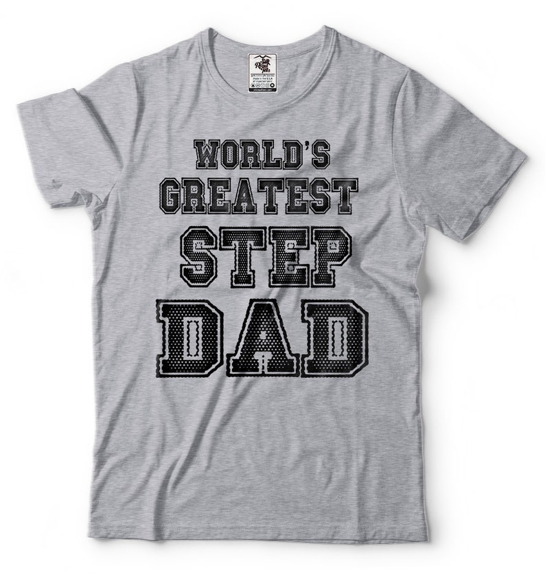Step Dad T-shirt Mens Father's Day Gift Shirt Step-father Shirt Stepdad ...