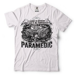 Paramedic T-shirt Cool Paramedic Pride Tee Shirt Gift for Paramedic Dad ...