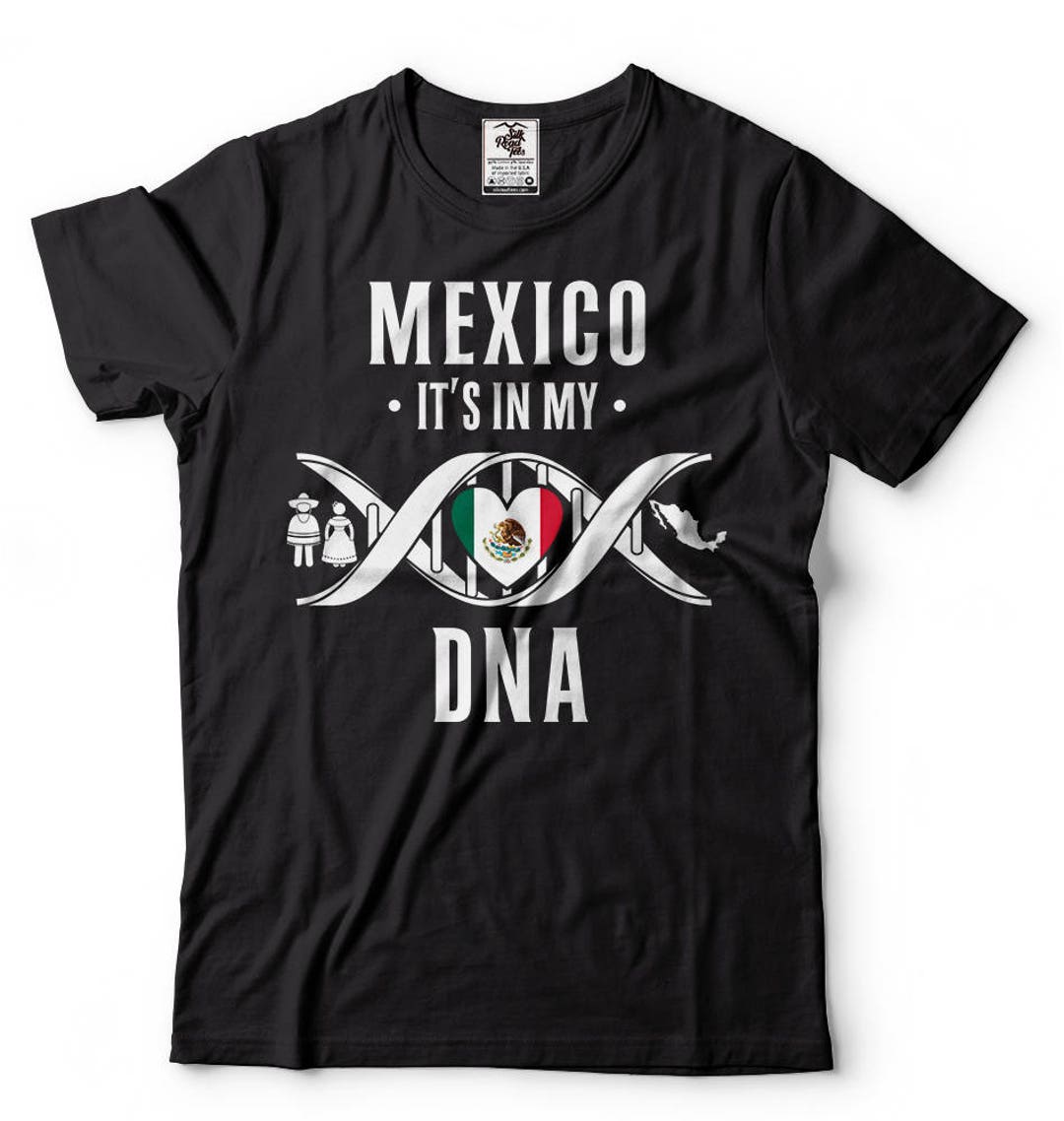 Mexico DNA T-shirt: Mexican Heritage Pride - Etsy